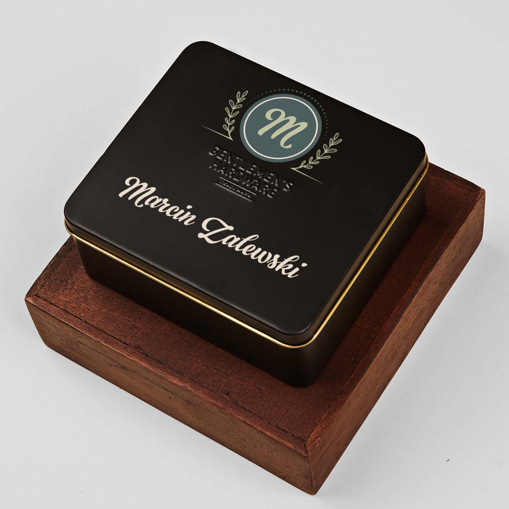 Imię nazwisko monogram - Gra w kości - MyGiftDna.pl