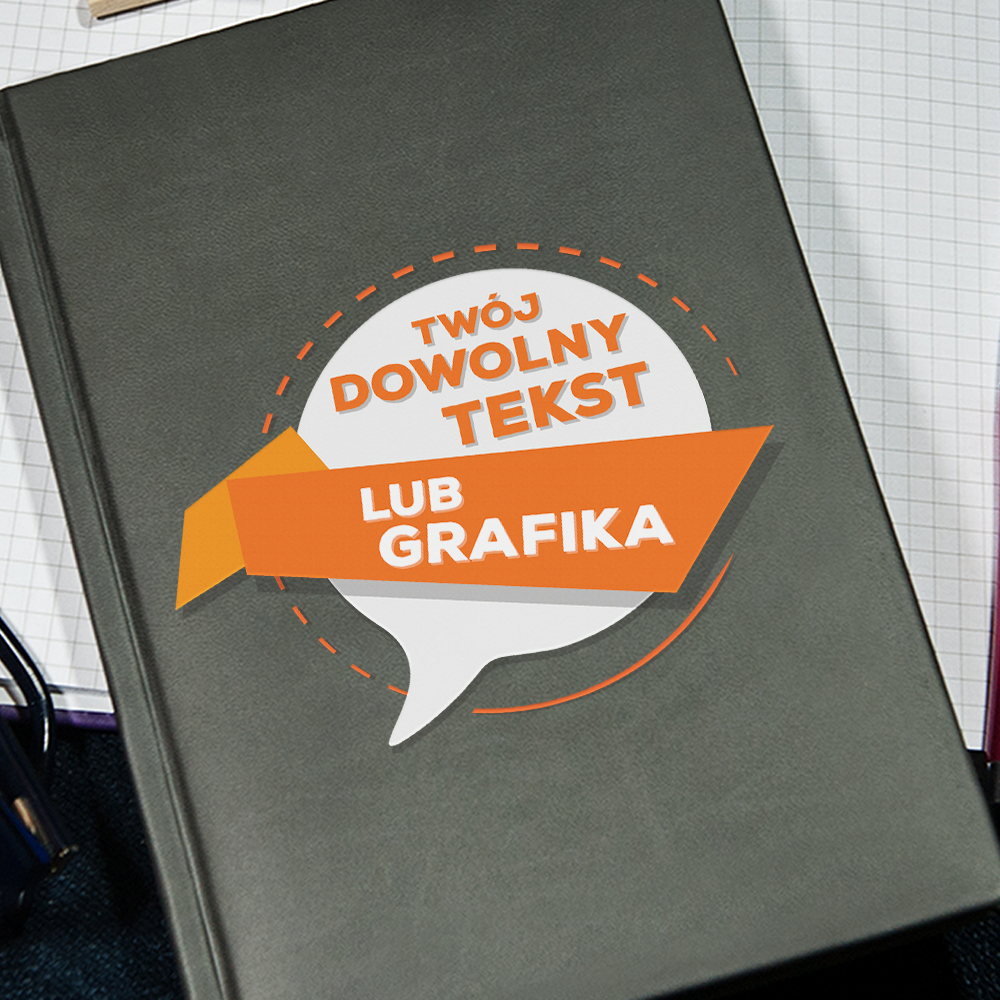 Projekt własny - notatnik A5 z nadrukiem - MyGiftDna.pl