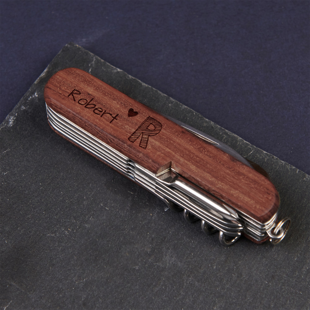 Ihr Name - Taschenmesser mit Gravur - GeschenkSpeziell.de